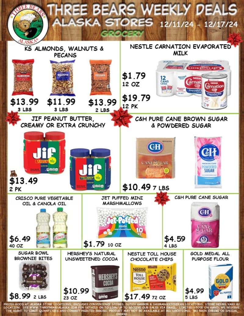 1 Three Bears Alaska Weekly Sales Alaska Locations - Three Bears Alaska