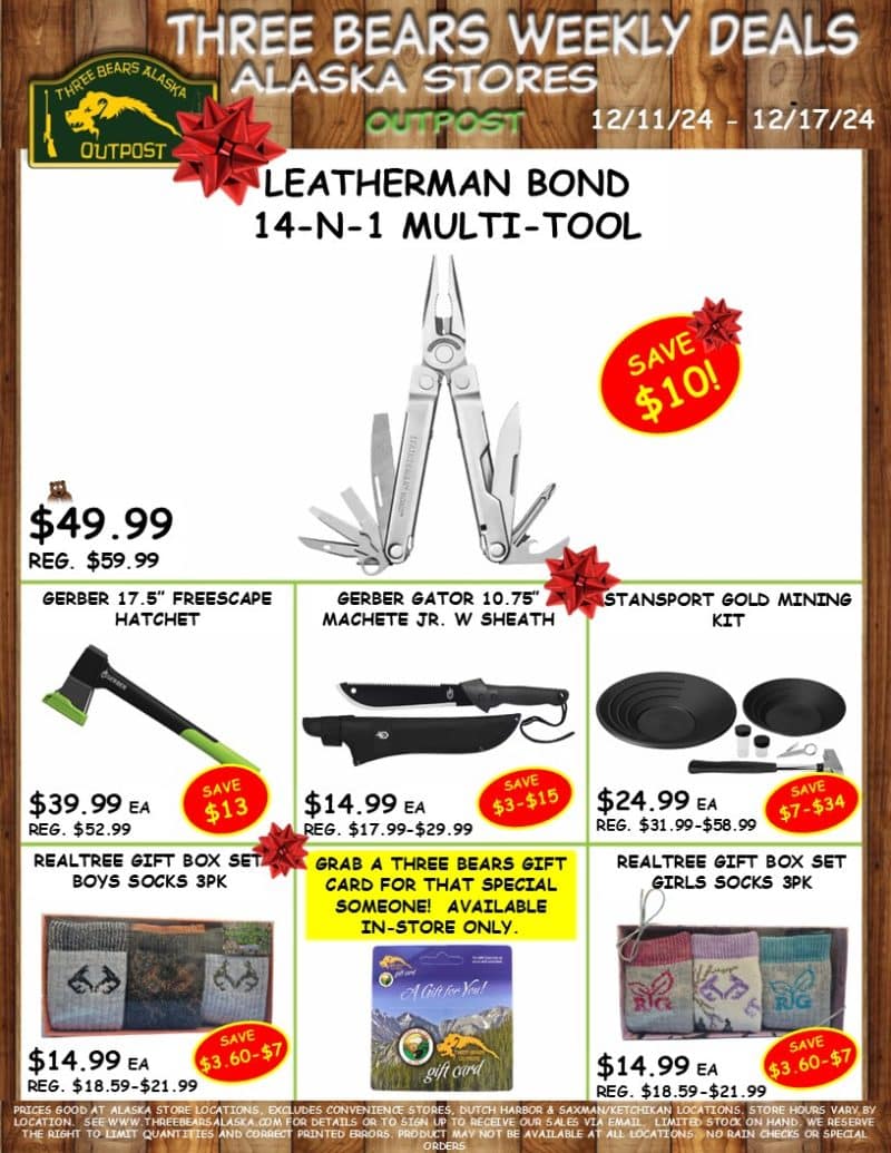 1 Three Bears Alaska Weekly Sales Alaska Locations - Three Bears Alaska