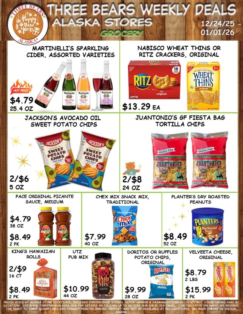 1 Three Bears Alaska Weekly Sales Alaska Locations - Three Bears Alaska