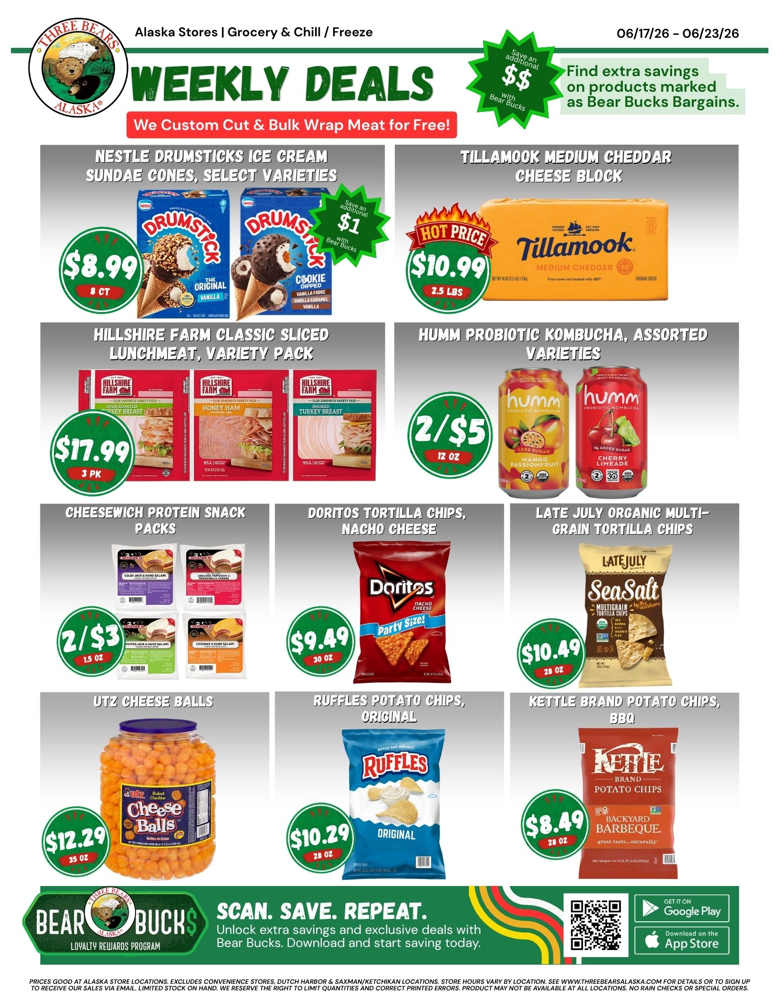 Alaska Stores Weekly Specials - Three Bears Alaska