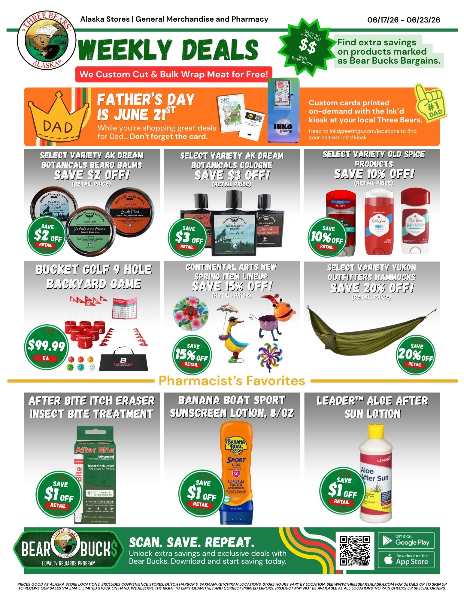 Alaska Stores Weekly Specials - Three Bears Alaska